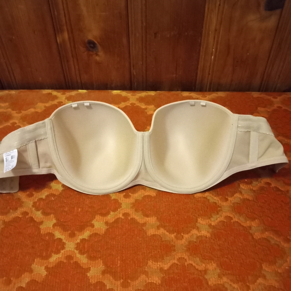 New Fantasie 36g Strapless Nude Tan Cream Bra - Gem